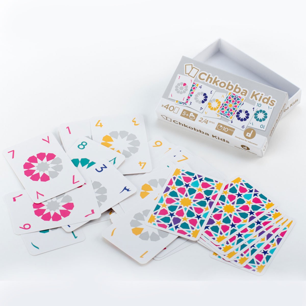 Chkobba Kids Numbers Card Game – Toyz.ae